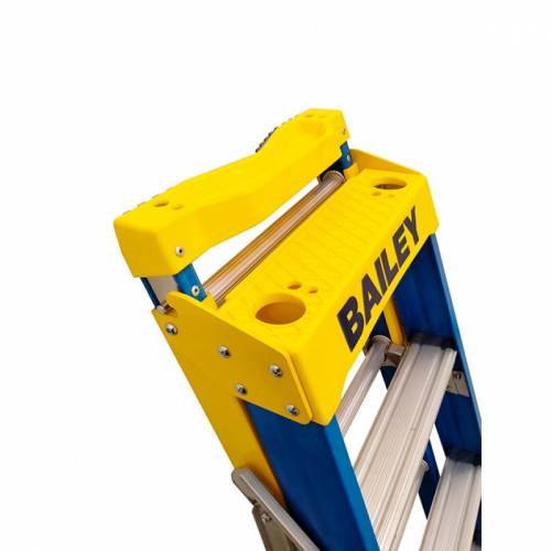 Bailey Professional Punchlock Fibreglass Step Extension Ladder 7ft 2 ...