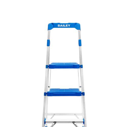 Bailey Industrial Twin Alum 3 Step Platform Ladder - Rated 135KG - FS14040