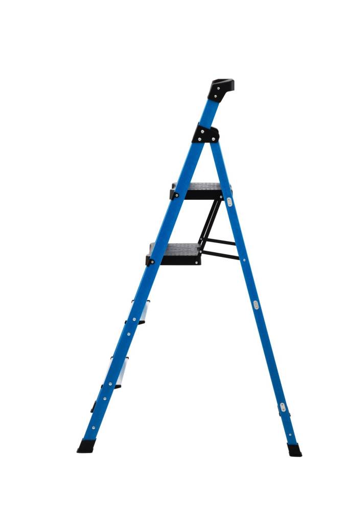 Bailey Industrial Twin FG 4 Step Platform Ladder - Rated 135KG - FS14043